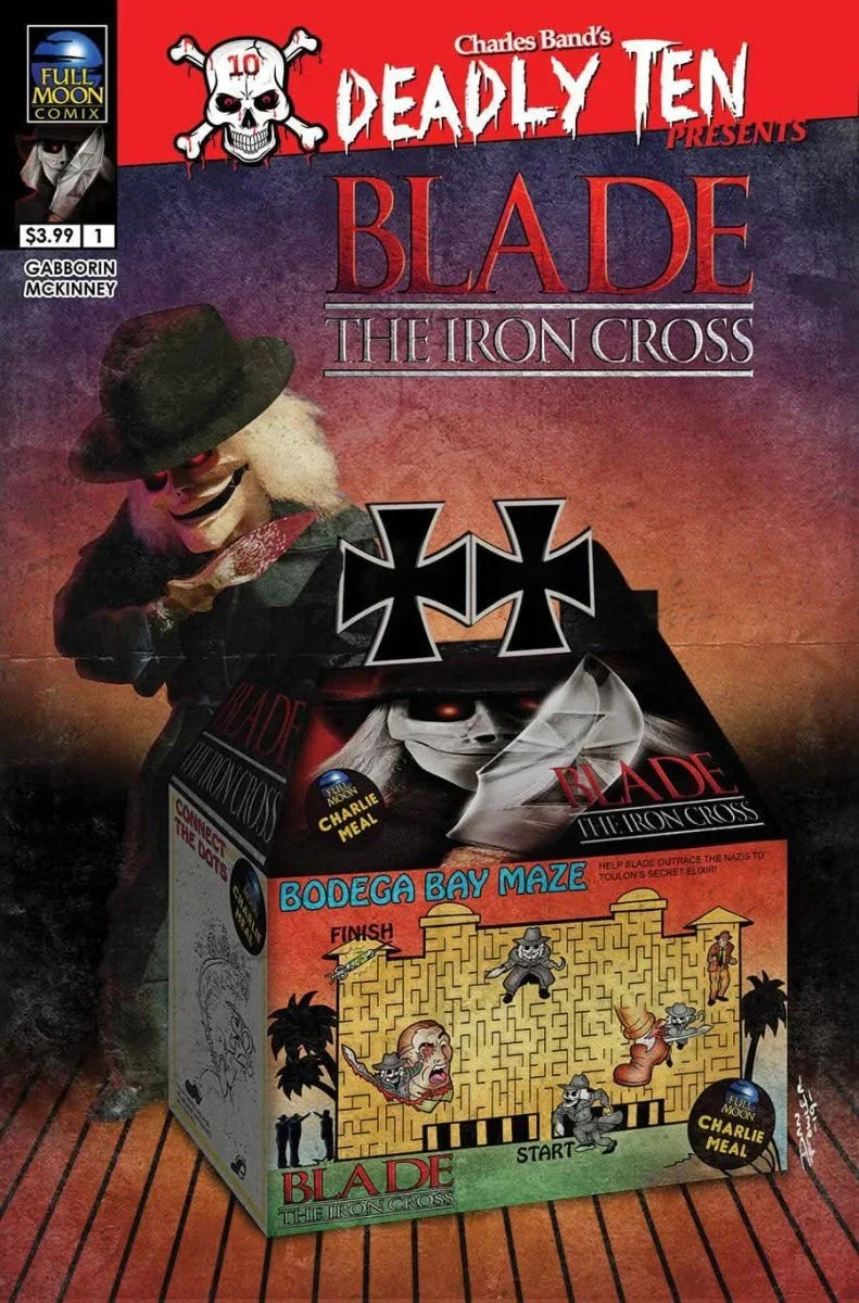 Deadly Ten Presents #1: Blade The Iron Cross (Dan Fowler cover) | Full Moon Horror