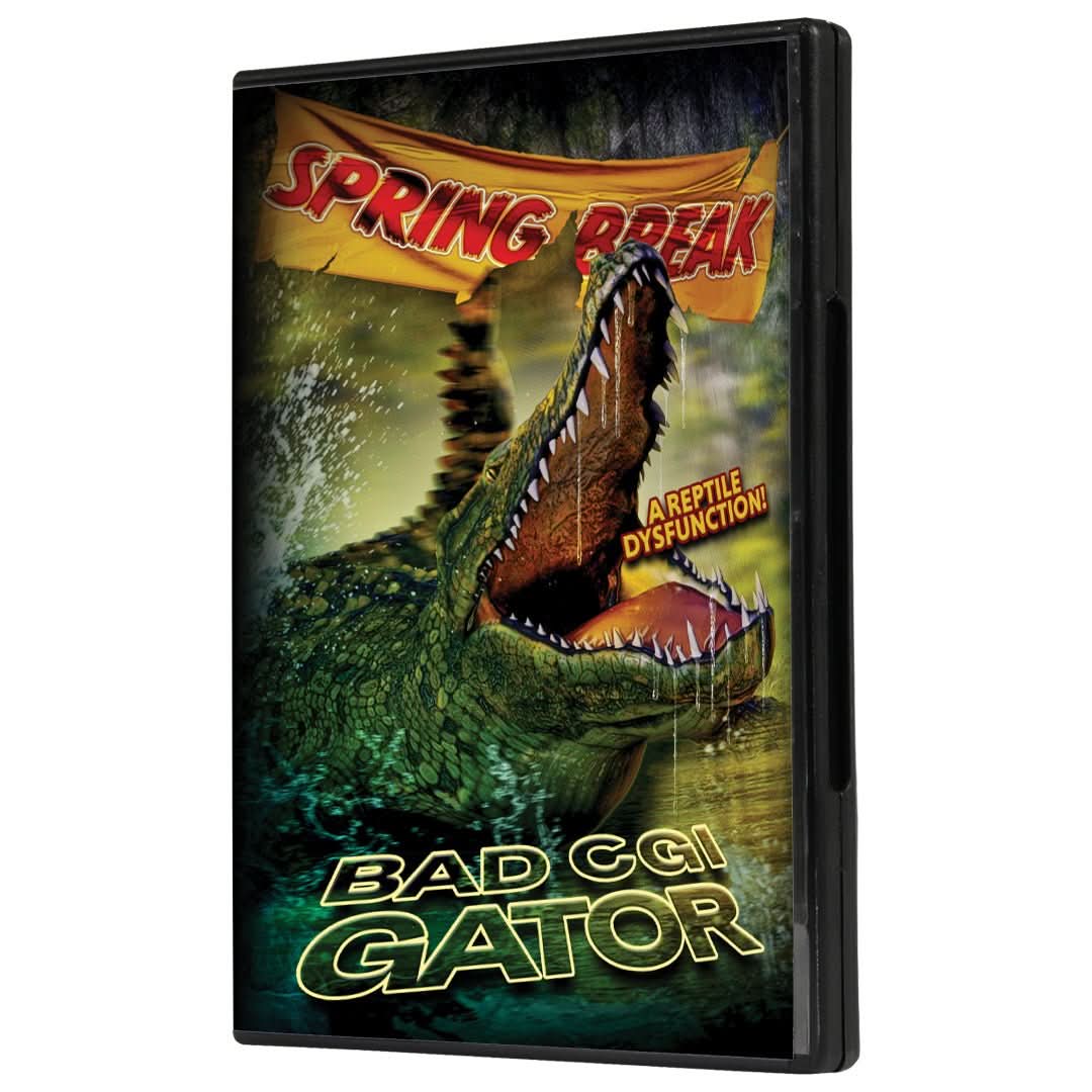 Bad CGI Gator DVD | Full Moon Horror