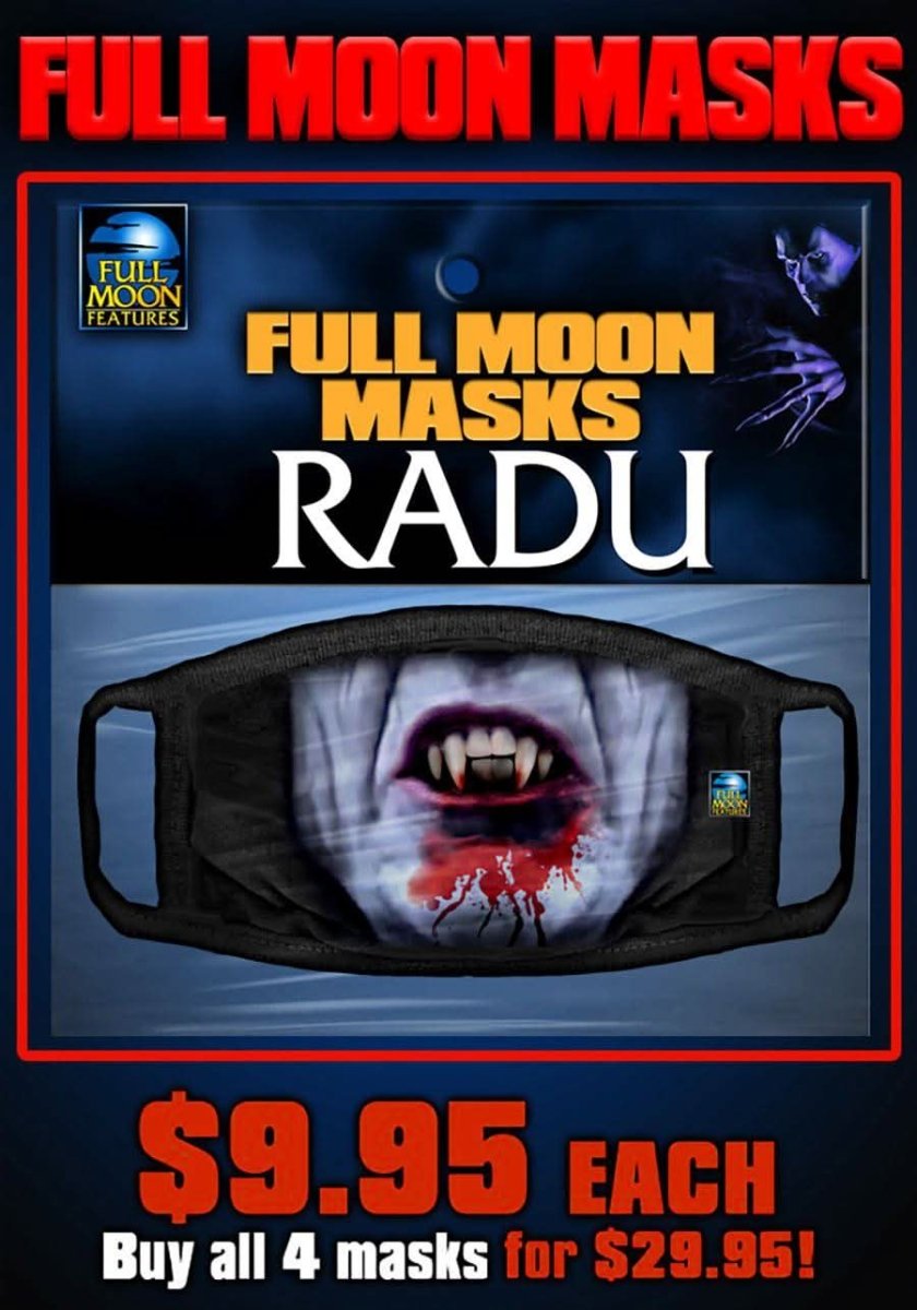 Full Moon Masks: RADU | Full Moon Horror