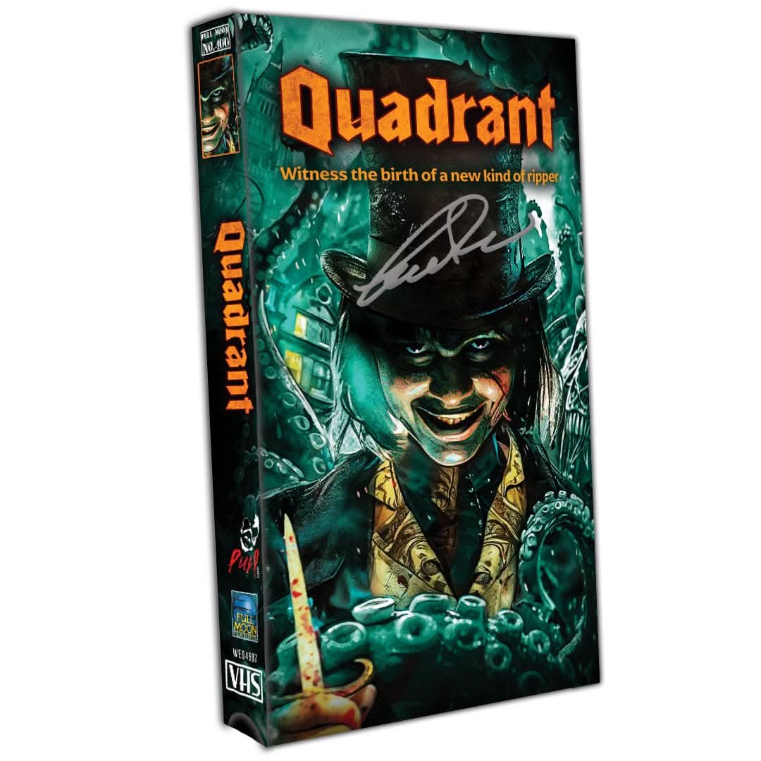 Quadrant VHS (signed by Charles Band) | Full Moon Horror