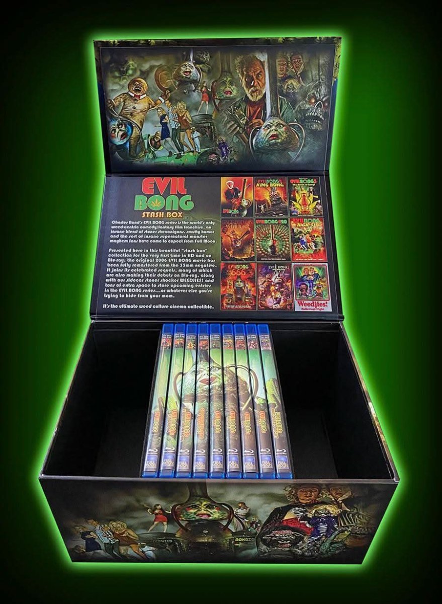 The Evil Bong 9 Blu-ray Stash Box | Full Moon Horror